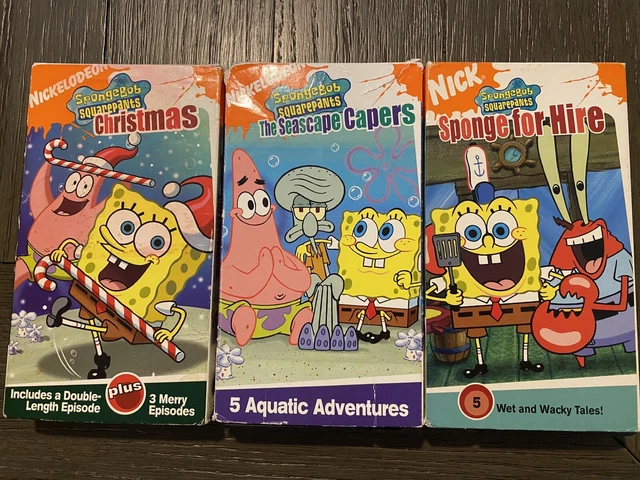 SPONGEBOB VHS LOT (with Rare Misprint) £24.15 - PicClick UK