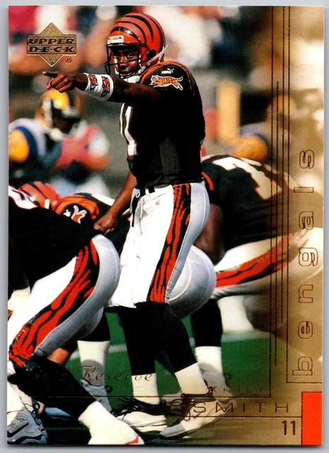 2000 UPPER DECK Gold Reserve 30 Akili Smith Cincinnati Bengals Football ...