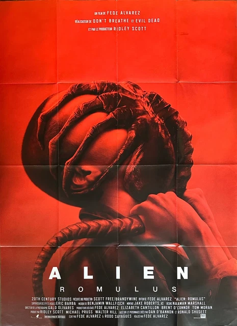 AFFICHE CINÉMA ALIEN ROMULUS 120x160cm Poster / Fede Alvarez / Cailee Spaeny EUR 30,00 - PicClick FR