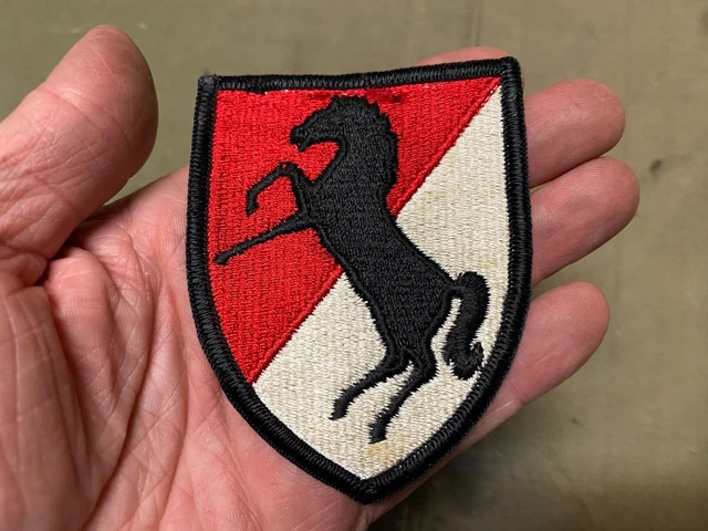 ORIGINAL VIETNAM WAR Us Army 11Th Armored Cavalry Regiment Patch Insignia $19.06 - PicClick CA