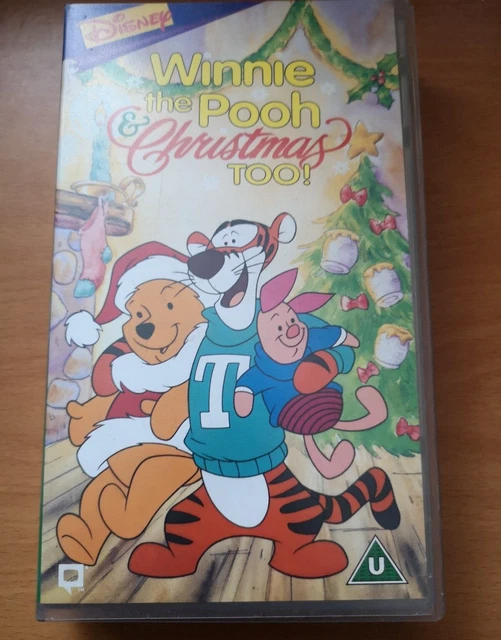DISNEY WINNIE THE Pooh & Christmas Too! VHS 1991 £2.99 - PicClick UK
