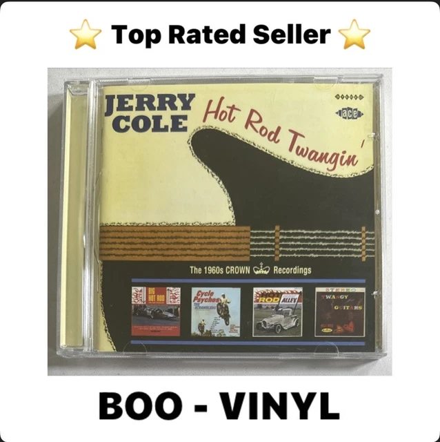 JERRY COLE - Hot Rod Twangin': The 1960s Crown Recordings Cd Album NM £ ...