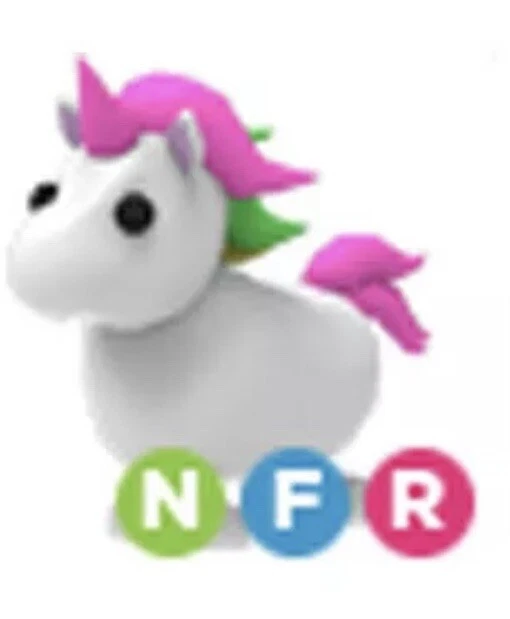 ADOPT ME UNICORN Neon Fly Ride - Unicorno - Pet Neon- Neon Unicorn EUR ...