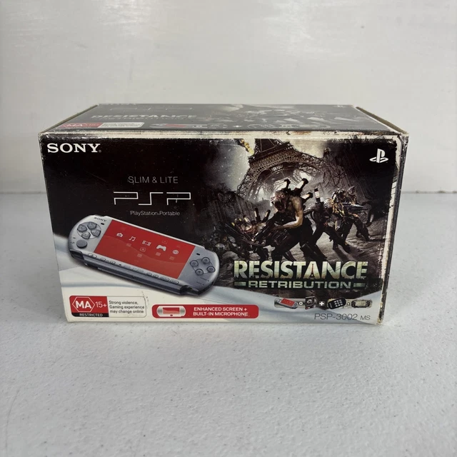 SONY PLAYSTATION PORTABLE Psp Limited Edition Resistance Box Only ...