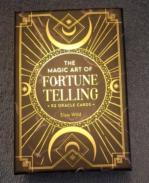 THE MAGIC ART of Fortune Telling: 52 Oracle Cards $20.00 - PicClick AU