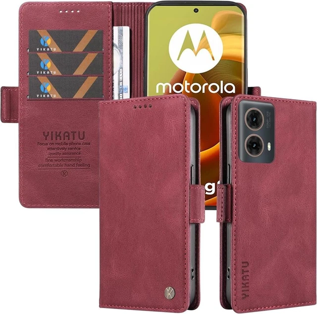 FOR MOTO G85 5G Case,for Moto G85 5G Wallet Case,Pu Leather Folding ...