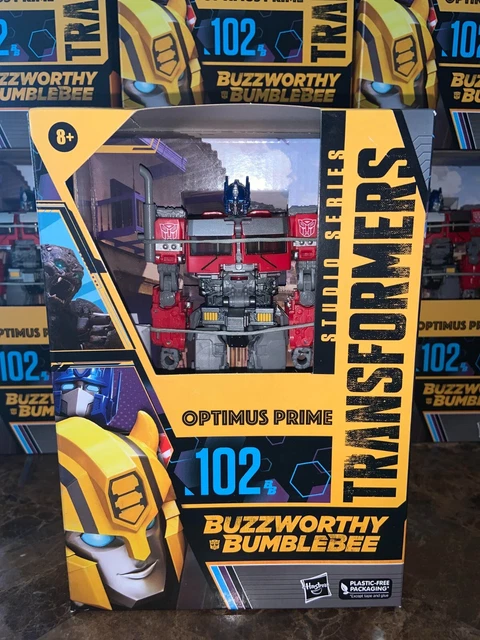 TRANSFORMERS BUZZWORTHY BUMBLEBEE Optimus Prime 102 SS102 Studio Series ...