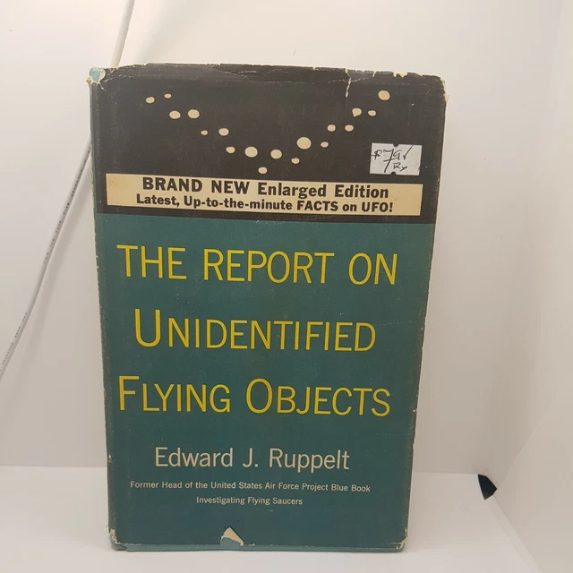 THE REPORT ON Unidentified Flying Objects Edward Ruppelt Doubleday 1956 ...