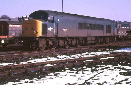 ORIGINAL COLOUR SLIDE of 45015 BR class 45 Peak diesel loco £2.50 ...