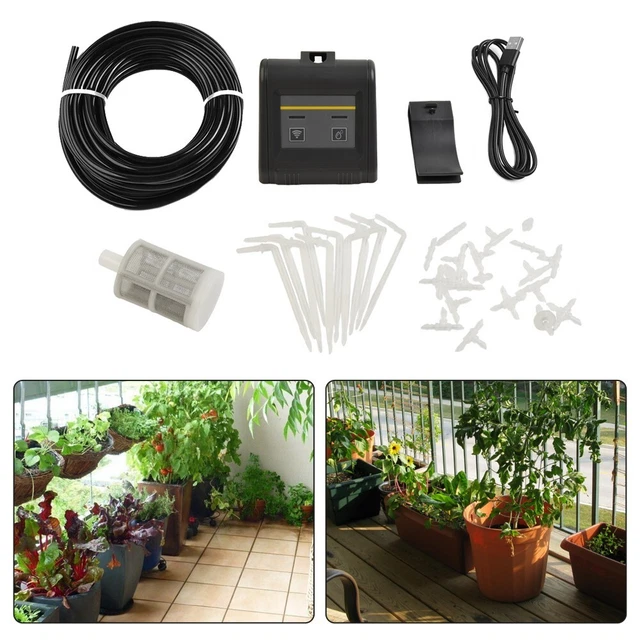 MINUTERIE PROGRAMMÉE SYSTÈME d'arrosage goutte-à-goutte automatique en ...