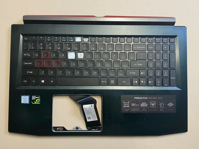 ACER PREDATOR HELIOS 300 Gaming Laptop Backlit UK Keyboard - 1 Key ...