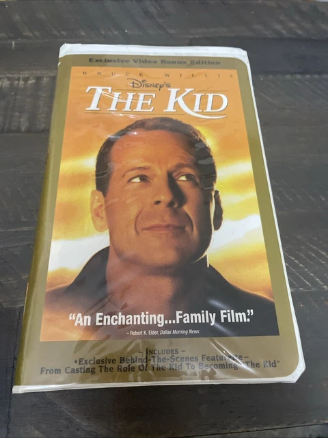 DISNEY'S THE KID (VHS, 2000, Exclusive Video Bonus Edition), Clamshell ...