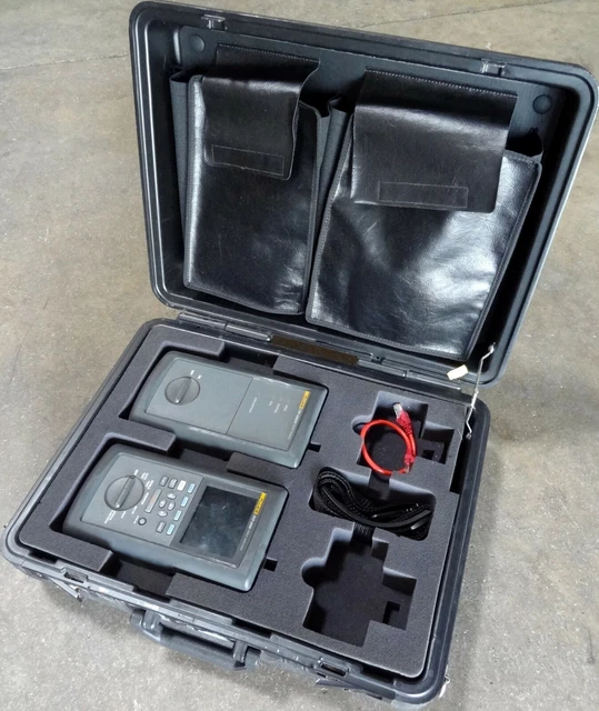 FLUKE NETWORKS DSP-2000 Cable Analyzer & {DSP-2000SR} Smart Remote Test ...