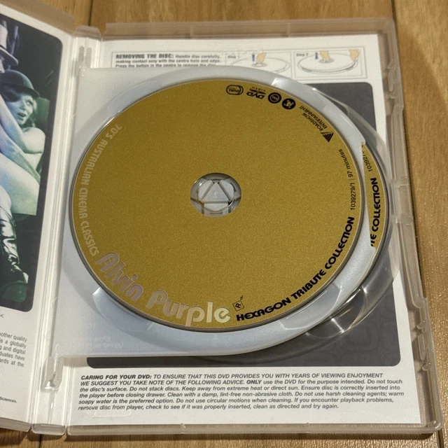 ALVIN PURPLE HEXAGON Tribute Collection Double Feature Rides Again DVD ...