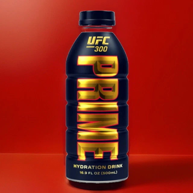PRIME UFC 300 Drink Limited Prime Hydration Exclusive Edition Logan ...