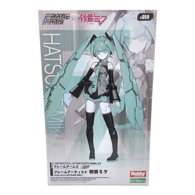 FRAME ARMS FRAME Artist Hatsune Miku 1/100 Scale Plastic Model ...