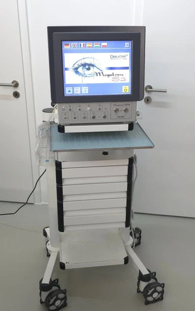 GEUDER MEGATRON S3 Ophthalmologie Ophthalmology Phacoemulsifier ...