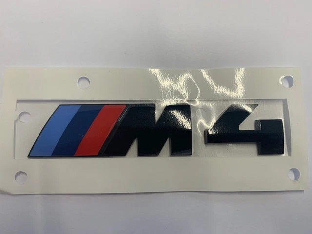 ORIGINAL BMW M4 Emblem Schriftzug Heckklappe SCHWARZ 51148068579 für ...