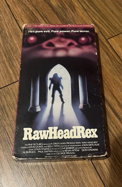 RAWHEAD REX VHS Horror Fantasy Cult Classic $35.00 - PicClick CA