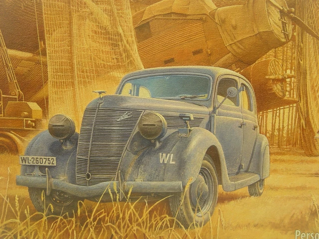 FORD V8 G81A Special - German Staff Car - Roden Kit 1:35 - 817 #E £39. ...