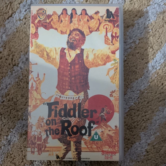 FIDDLER ON THE Roof (VHS, 1996, 2-Tape Set, Screen Epics) £6.22 ...