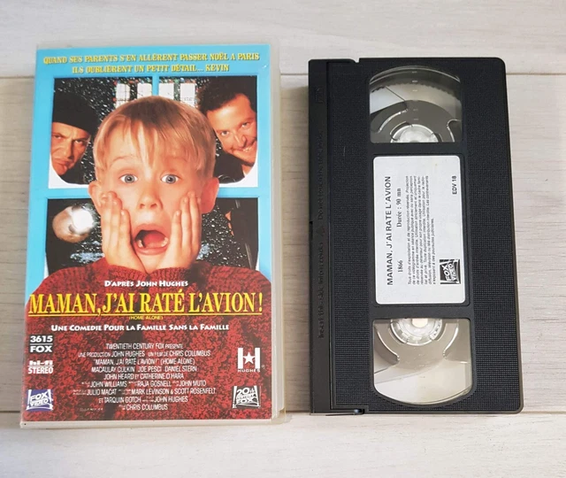 CASSETTE VIDEO VHS Maman j'ai raté l'avion home alone £4.06 - PicClick UK