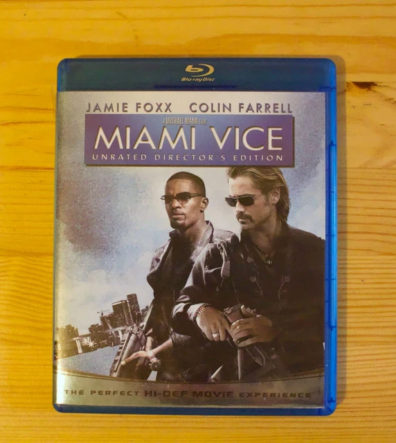 MIAMI VICE BLU-RAY Michael Mann Colin Farrell Jamie Foxx $12.99 ...