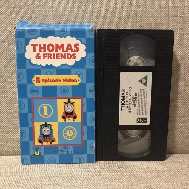 THOMAS THE TANK Engine And Friends Vhs - 5 Episode Video - Rare ...