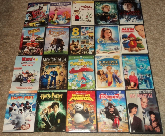 ASSORTED &CHILDRENS / FAMILY" DVD COLLECTION - Lot of 20 £4.75 ...