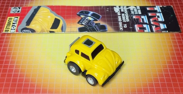 VINTAGE HASBRO TRANSFORMERS G1 Mini Autobot Bumblebee w/Techs £29.95 ...