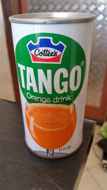 RARE VINTAGE COTTEES tango soft drink tin can EUR 117,92 - PicClick FR