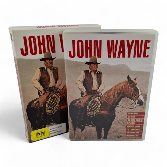 JOHN WAYNE DVD Collection Boxset 8 Films Region 4 PAL $15.99 - PicClick AU