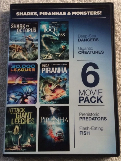 SHARKS, PIRANHAS Monsters (DVD, 2011, 2-Disc Set) $10.35 - PicClick CA
