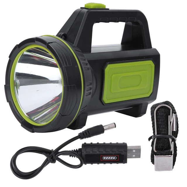 (WITH SIDE LIGHTS)FLASHLIGHT LED Searchlight Good Heat Dissipation For ...