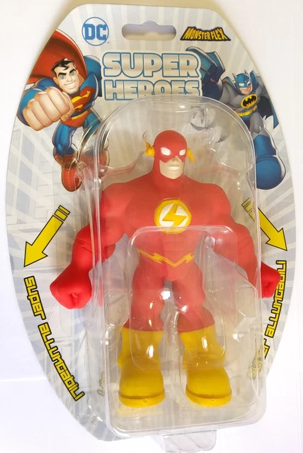 MONSTER FLEX DC Super Heroes Personaggio Super Allungabile Flash EUR 12 ...