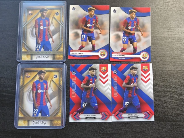 LAMINE YAMAL ROOKIE Gold Drip LOT 2024 Topps FC Barcelona Team Set $20.16 - PicClick AU