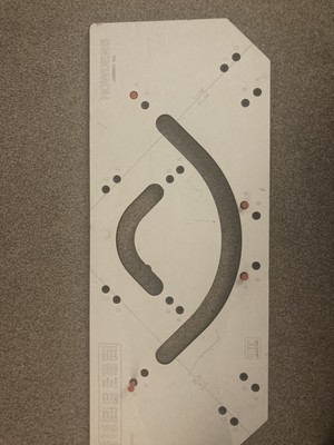 HOWDENS KITCHEN CORNER worktop router jig £80.00 - PicClick UK