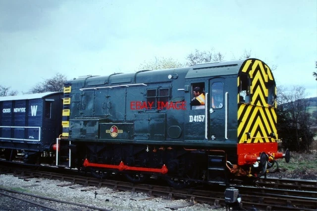 PHOTO D4157 Class 08 No D4157 (Later 08 927) In Br Green Livery Making ...