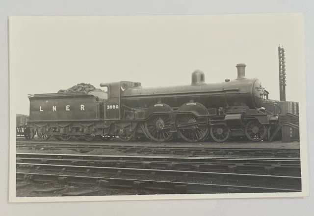 LNER RAILWAY LOCOMOTIVE Photograph - - 3990 Doncaster - E468 £2.99 ...