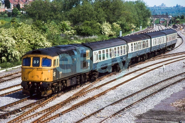 UK RAILWAY PHOTOGRAPH of Class 33 Locomotive 33004. RM33-12 £1.70 ...