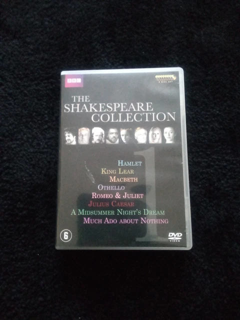 THE SHAKESPEARE COLLECTION 1 BBC Dvd Box Set 8 Disc Dutch Region 2 £20.00 - PicClick UK