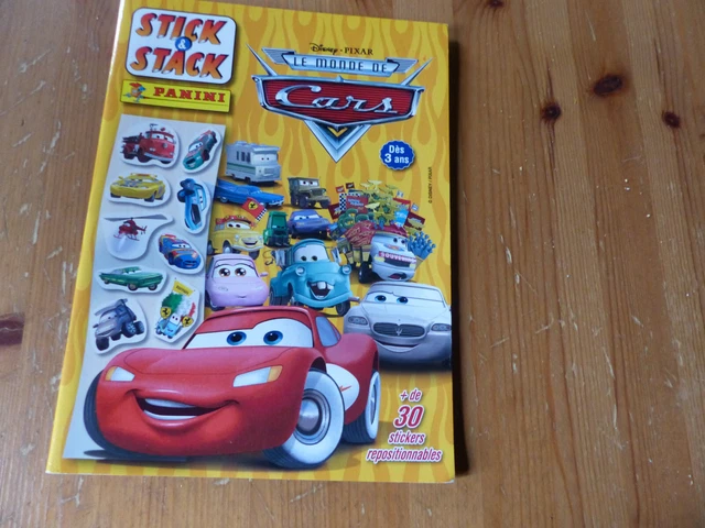 ALBUM PANINI COMPLET Stick & Stack "Le Monde De Cars " EUR 5,00 ...