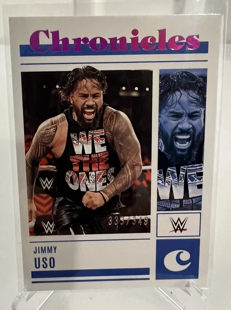 2023 CHRONICLES WWE Jimmy Uso #27 insert rose 333/349 Sp EUR 0,91 ...