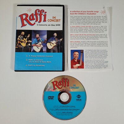 RAFFI - RAFFI in Concert With the Rise and Shine Band [New DVD] $29.63 ...