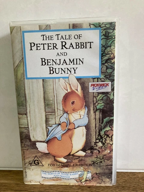 THE TALE OF PETER RABBIT & BENJAMIN BUNNY (Pal Vhs Video) near new (ABC ...