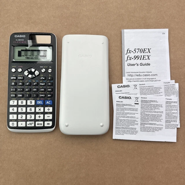 GENUINE CASIO FX-991EX Classwiz Advanced Engineering Scientific ...