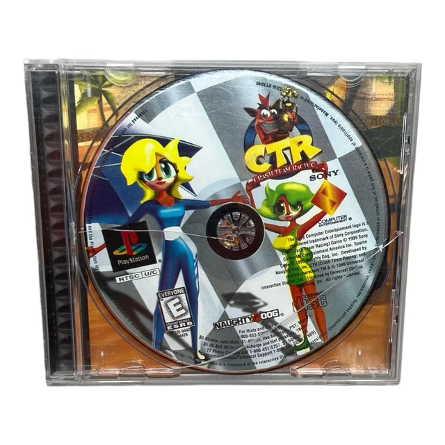 CTR: CRASH TEAM Racing (Sony PlayStation 1, PS1, 1999) senza manuale ...