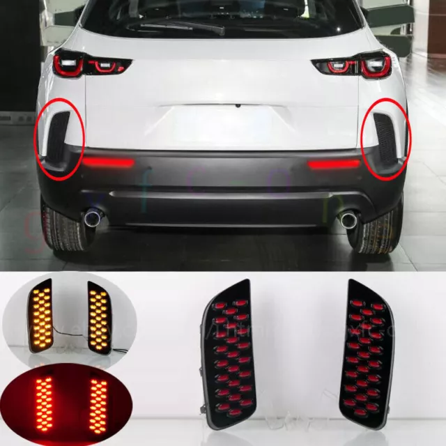 FOR MAZDA CX-50 2023-2024 LED Rear Fog Lights Turn signal Lights Brake ...