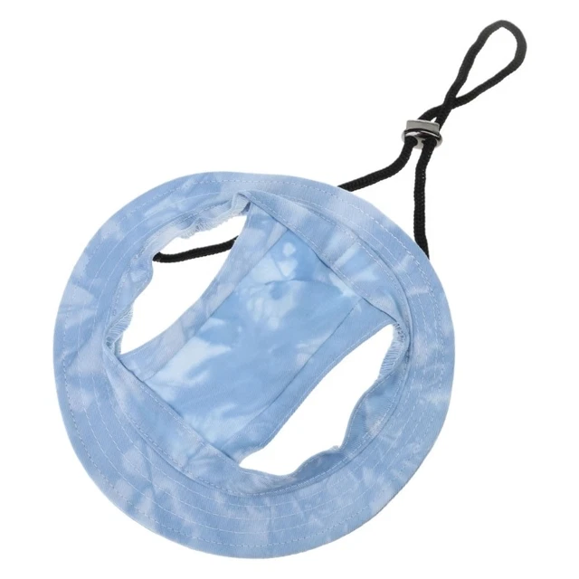 PET SUMMER CAPS Sun Hats with Ear Hole for Small Medium & Large Dogs ...