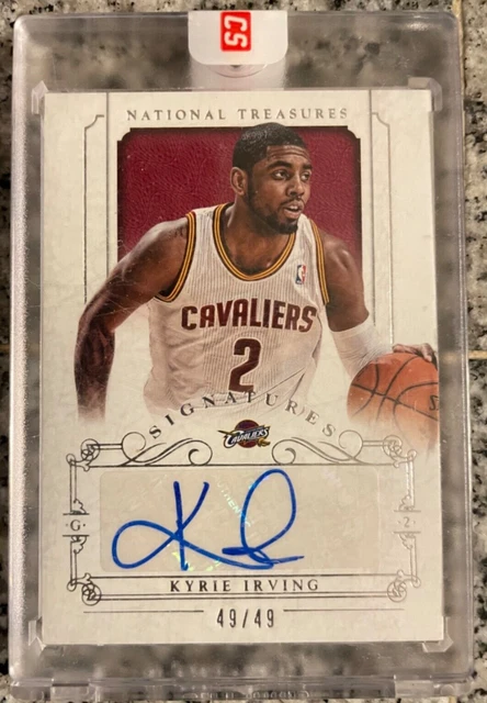 AUTOGRAPHE AUTOMATIQUE KYRIE Irving 2013-14 signatures trésors ...